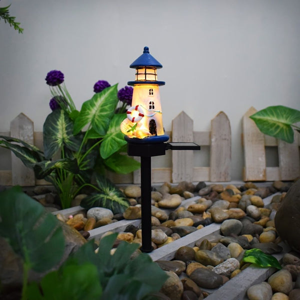 Solar Powered LED Lighthouse Stake Light – nextdealshop.eu