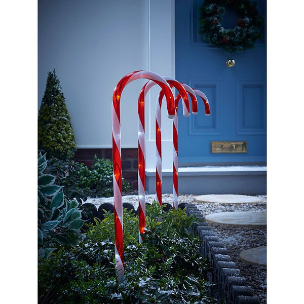Christmas Candy Cane String Lights (Set of 5 Candy Canes) – nextdealshop.eu