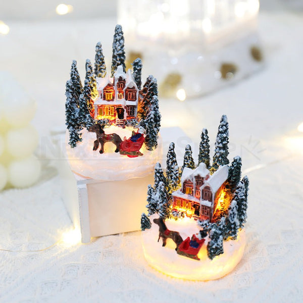 Led Light Up Winter Village House – nextdealshop.eu