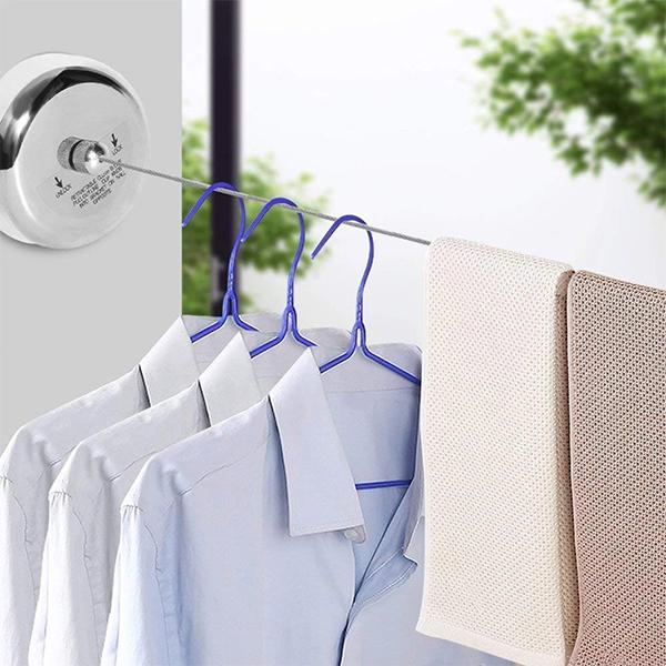 Stainless Steel Retractable Clothesline – nextdealshop.eu